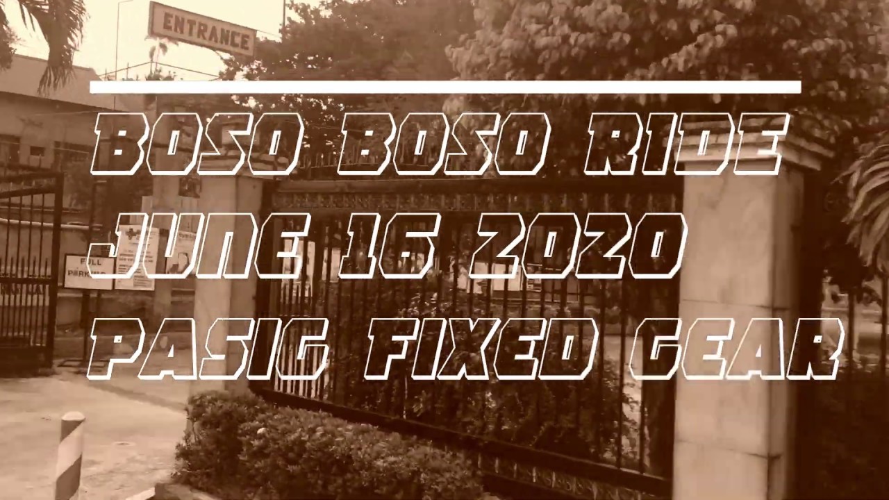 Boso boso ride with Aports.... Wala ng Checkpoint? - YouTube