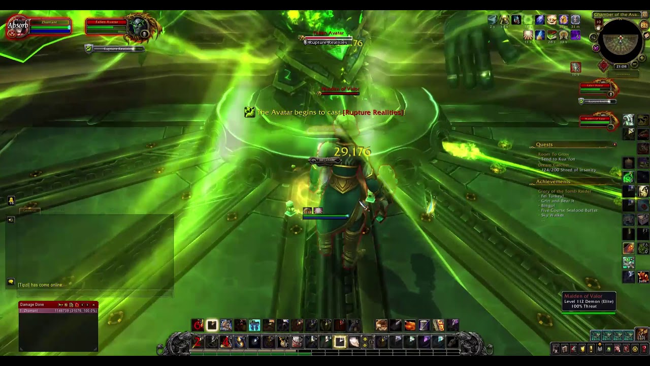 Tomb of Sargeras - Bingo! [Achievement] [Retri paladin solo] - YouTube