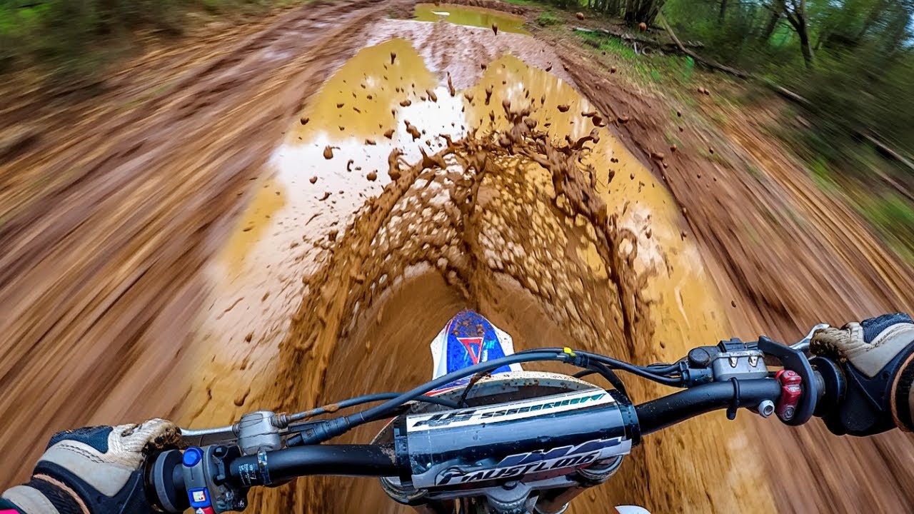 From Fog to Freefall: Extreme Mountain Hard Enduro Riding wild POV Ride ...