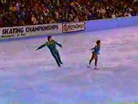 Calla Urbanski and Rocky Marval 1991 Nationals LP - YouTube