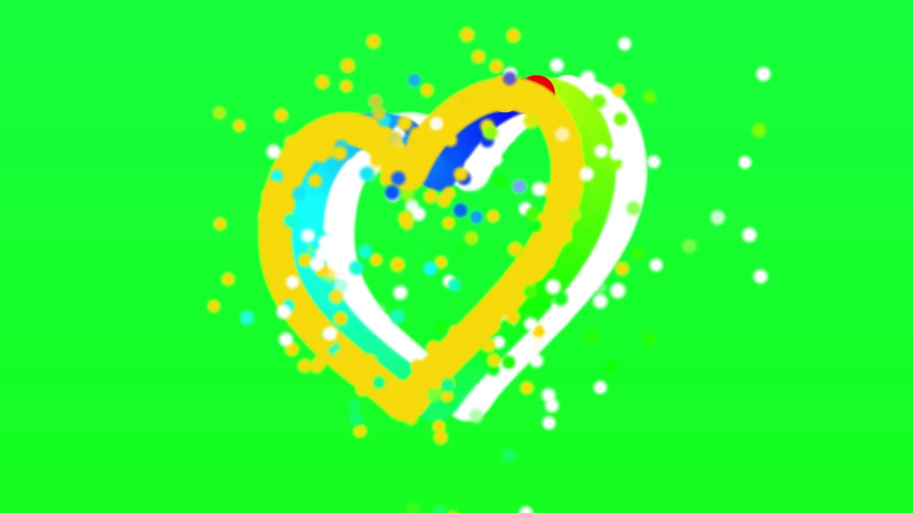 Animation Effect Love & Heart || Green Screen Effects || Free Download ...