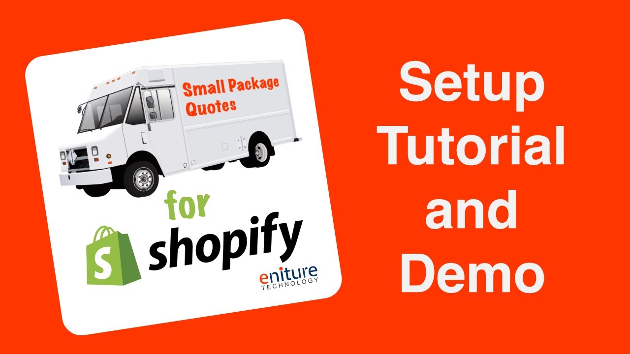 Setup & Demo - Small Package Quotes by Eniture Technology - YouTube