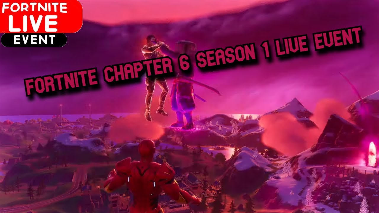 FORTNITE CHAPTER 6 SEASON 1 LIVE EVENT COUNTDOWN TO EVENT! - YouTube