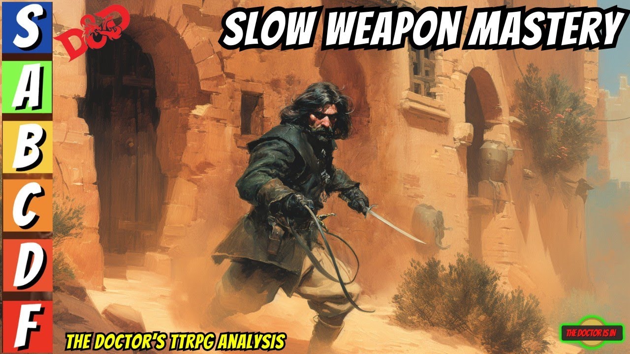 Dungeons and Dragons | Weapon Mastery Review | How To Use The Slow ...