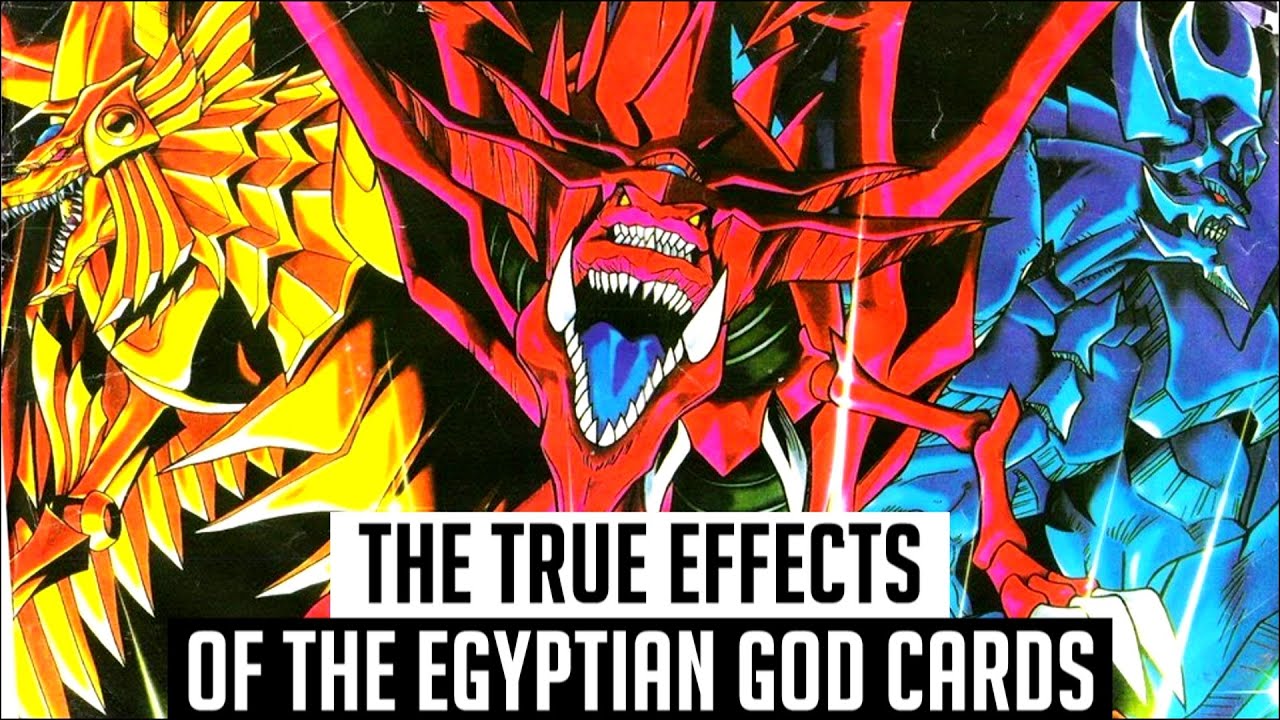 Egyptian God Cards