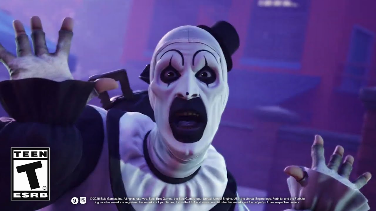 Fortnite x Terrifier | Official Reload Nitemare Island Trailer - YouTube