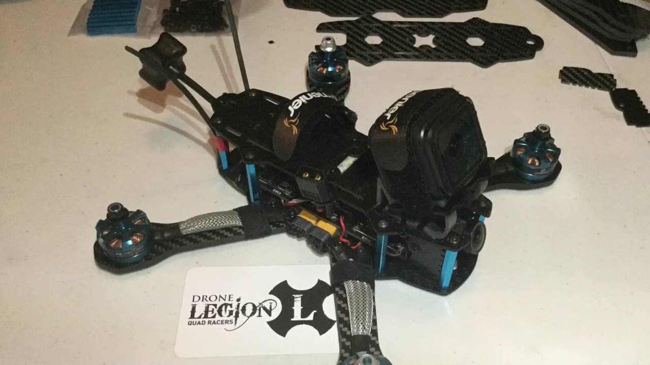 Review - Drone Legion X Frame, KISS PDB - YouTube