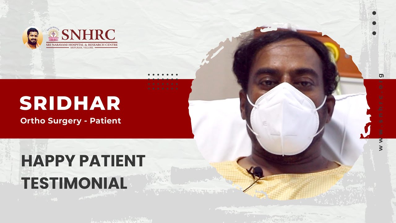 Happy Patient Testimonial - Dept Of Orthopaedic | Smiley Face - YouTube
