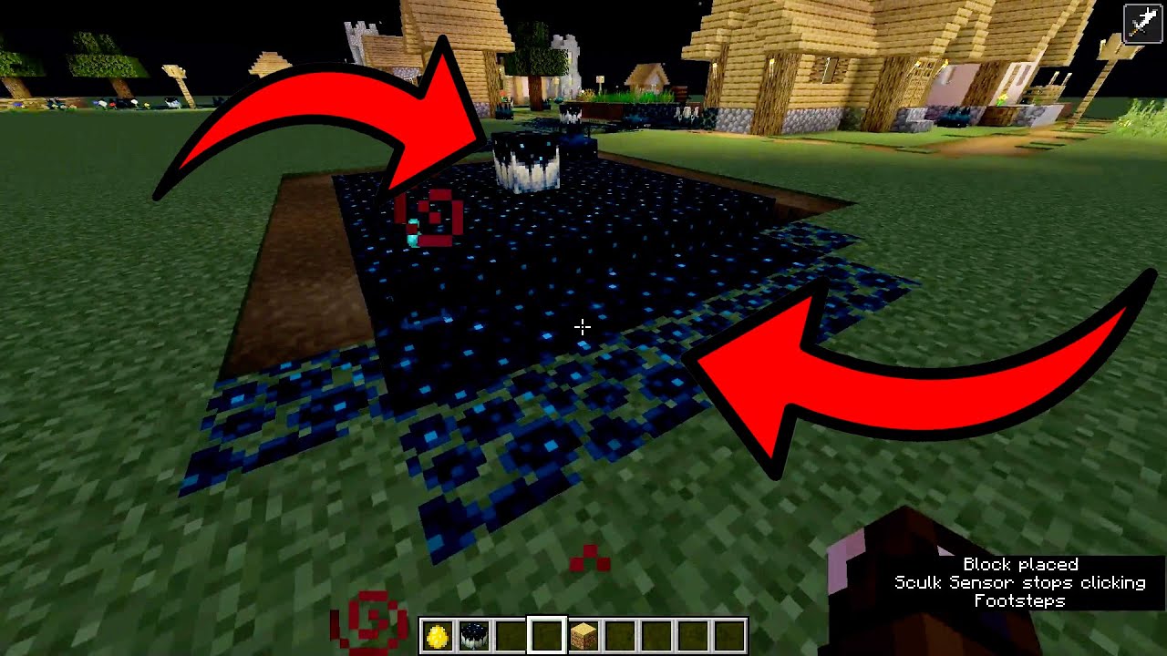How to Stop the Spread of Sculk from a Crystal | Minecraft - YouTube
