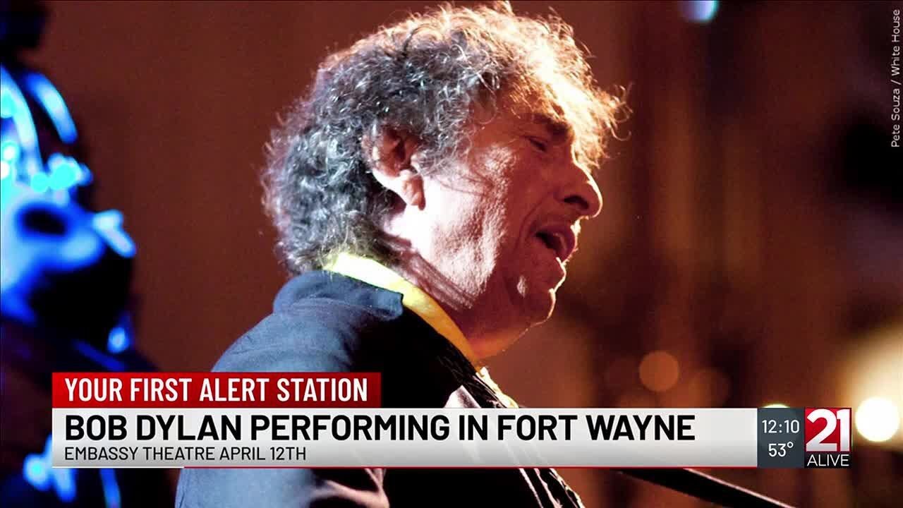 Rock icon Bob Dylan announces Fort Wayne tour stop - YouTube