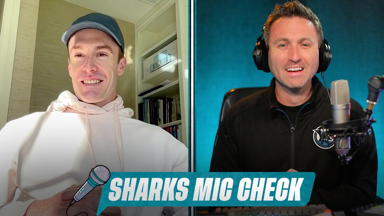 Sharks Mic Check: Mark Canha - YouTube