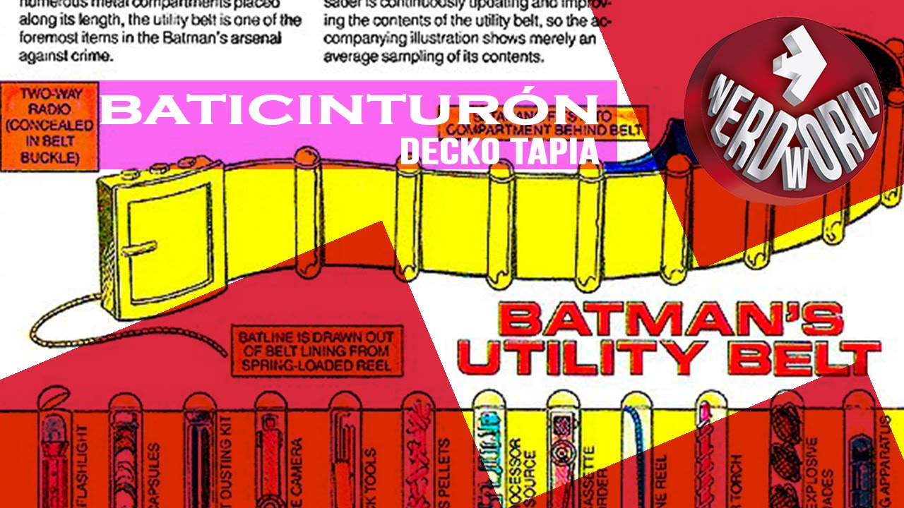 Cinturón de Batman - Reseña - - YouTube