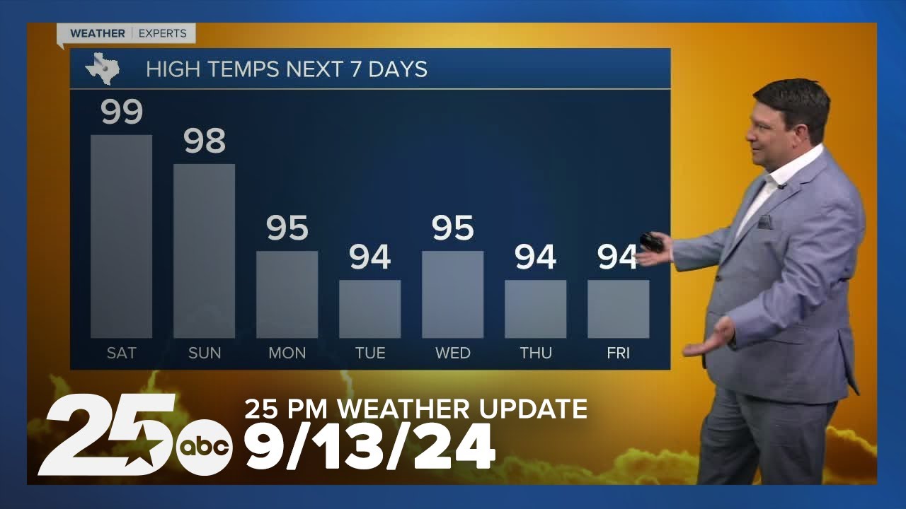 25 PM Weather Update | September 13, 2024 - YouTube