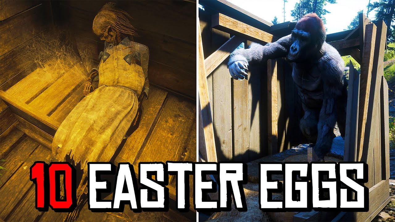 Top 10 Easter Eggs in Red Dead Redemption 2 You Need to See! - YouTube