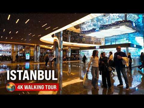 İstanbul Zorlu Mall Alışveriş Merkezinde Harika Lüks Bir Yürüyüş