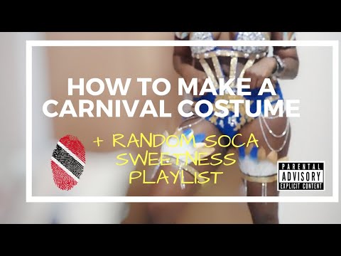 Tutorial: How To Make A Carnival Costume - YouTube
