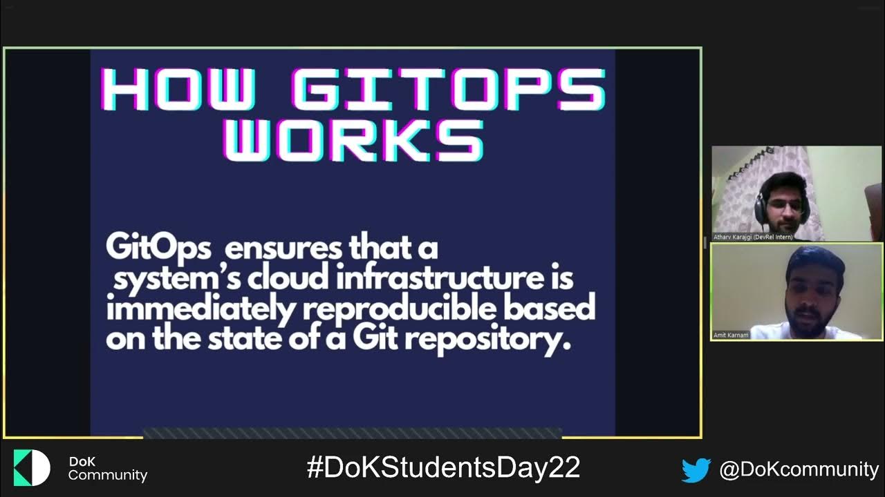 Getting started with GitOps - Atharv Karajgi & Amit Karnam (DoK Students Day 2022) - YouTube