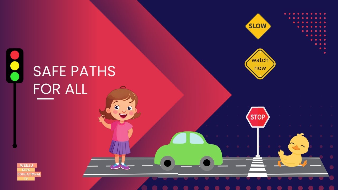Safe Paths For All | kids learning video | Road Safety - YouTube
