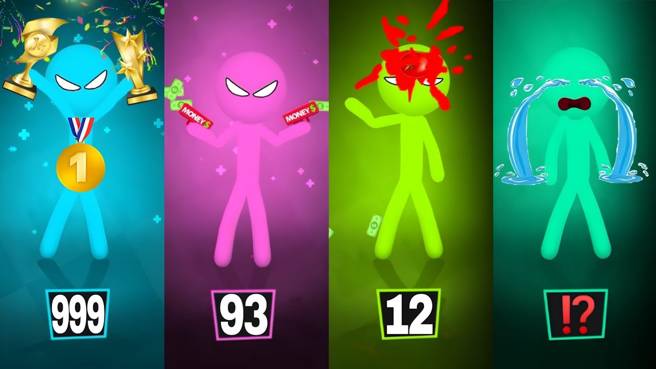 🤯 You WON'T Believe Your Eyes! UNBELIEVABLE Stickman Party Gameplay ...