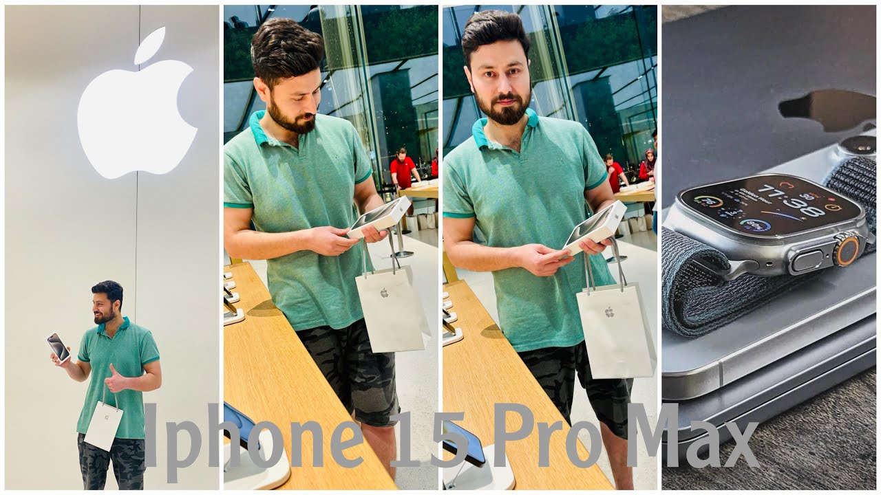 Buying Iphone 15 Pro Max (512GB) From Dubai Mall Apple Store | Dr ...