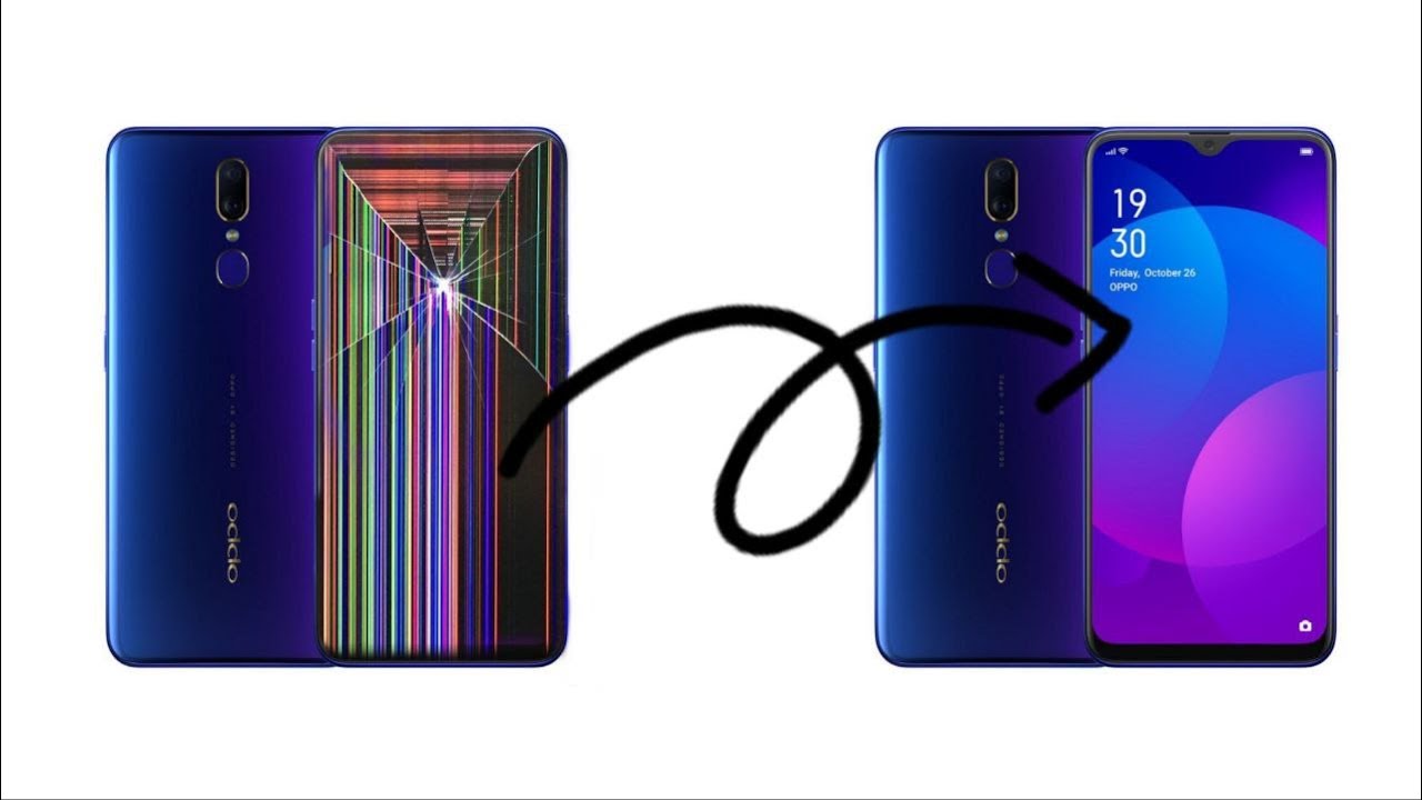 OPPO F11 LCD Screen Replacement - YouTube