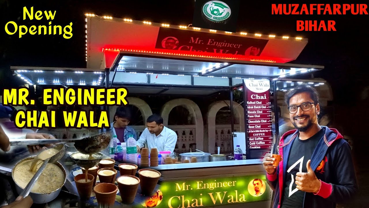 MR. ENGINEER CHAI WALA || NEW OPENING || TEA ☕ LOVERS SPECIAL || SUHAIL ...