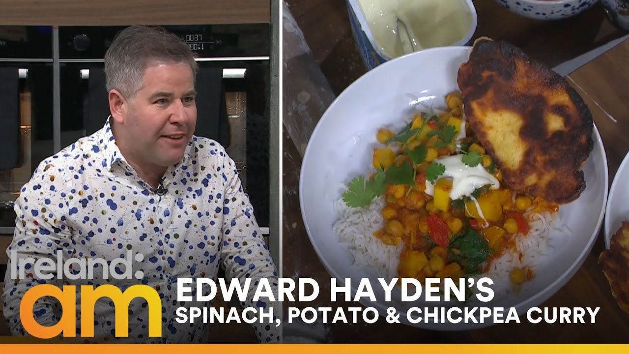 Winter Warmer : Edward Hayden's Spinach, Potato & Chickpea Curry - YouTube