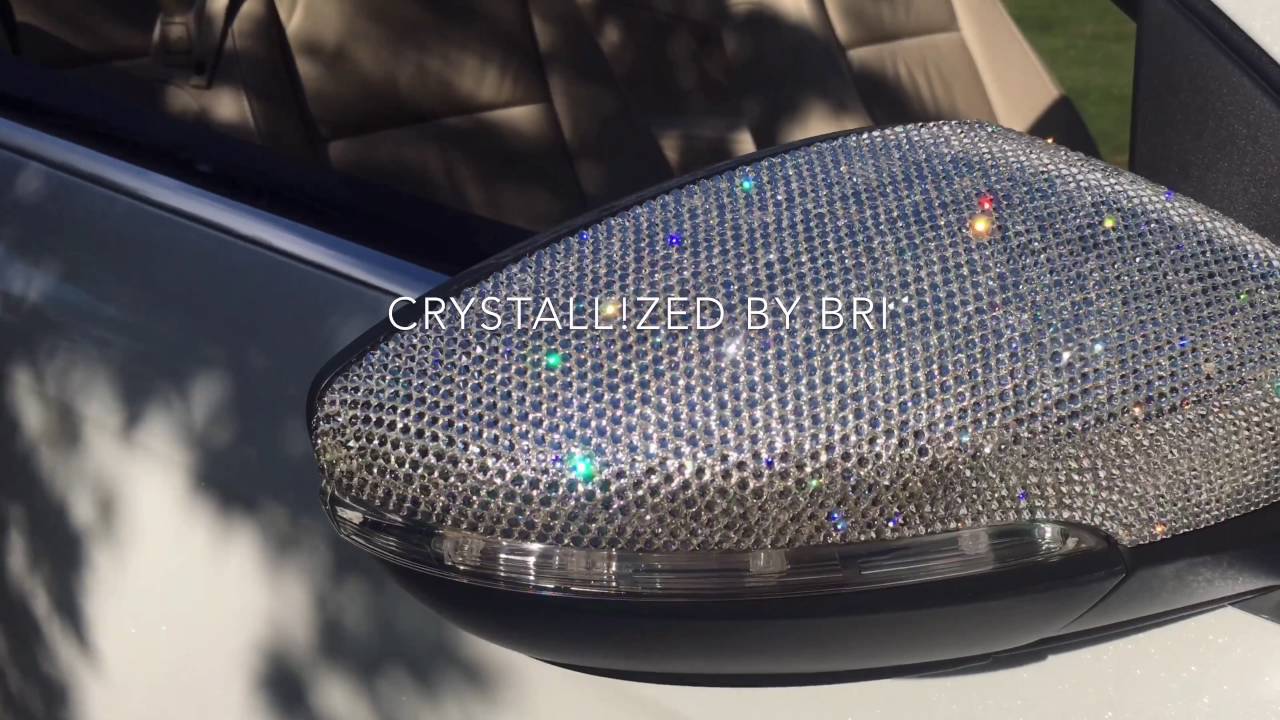 Swarovski Crystal Car Auto Side Mirror Caps Crystallized by CRYSTALL ...