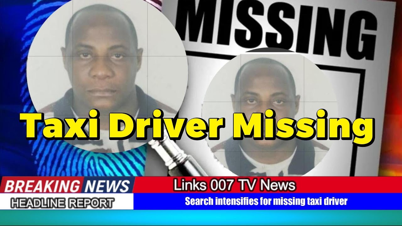 Search intensifies for missing taxi driver - YouTube