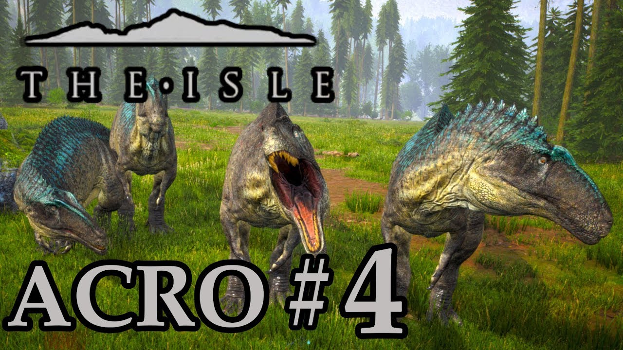 [ THE ISLE ] - ACRO MORT-VIVANT EN CHASSE ! #4 - YouTube