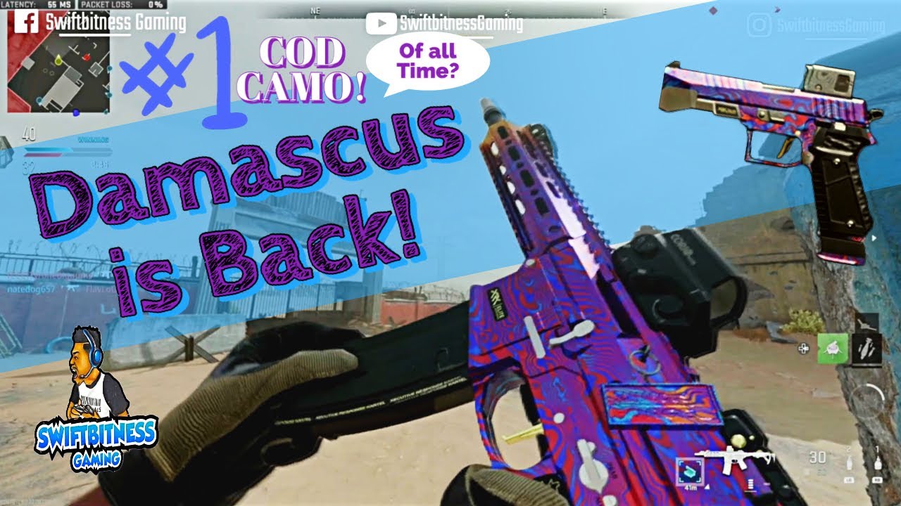 The Best COD CAMO of All Time! Damascus is back! #mw - YouTube