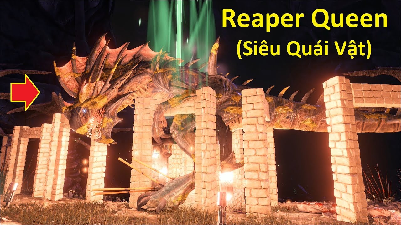 ARK: Aberration #19 - Đã Bắt Được Siêu Quái Vật Reaper Queen!!! - YouTube