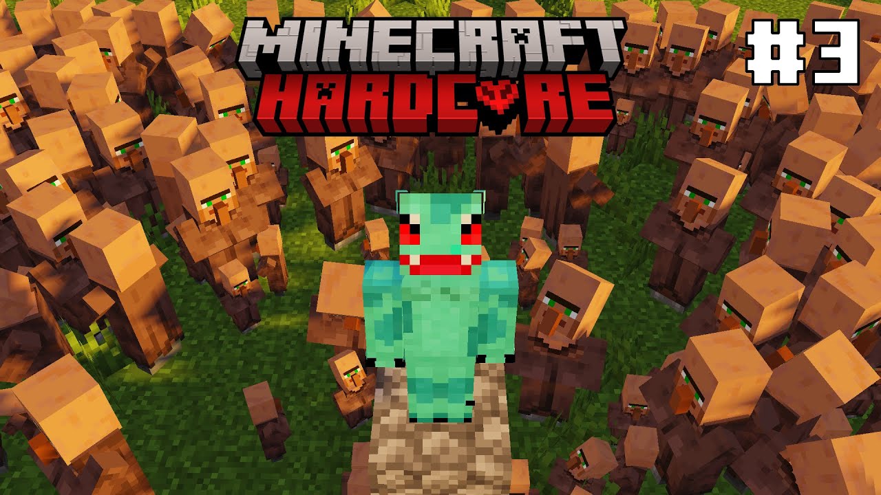 The VILLAGERS are SUS in HARDCORE Minecraft - YouTube