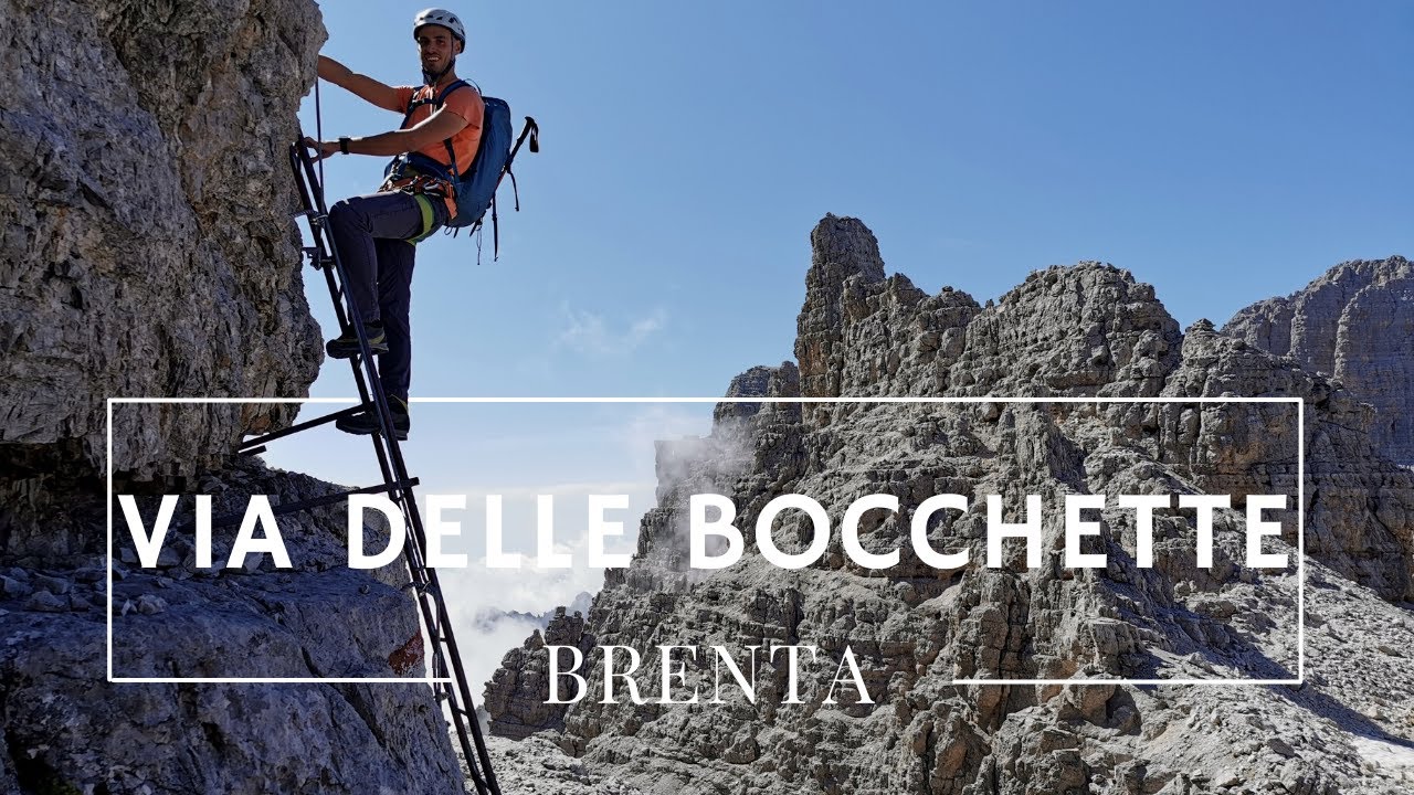 Dolomiti di Brenta - Via delle bocchette - 2990m - YouTube