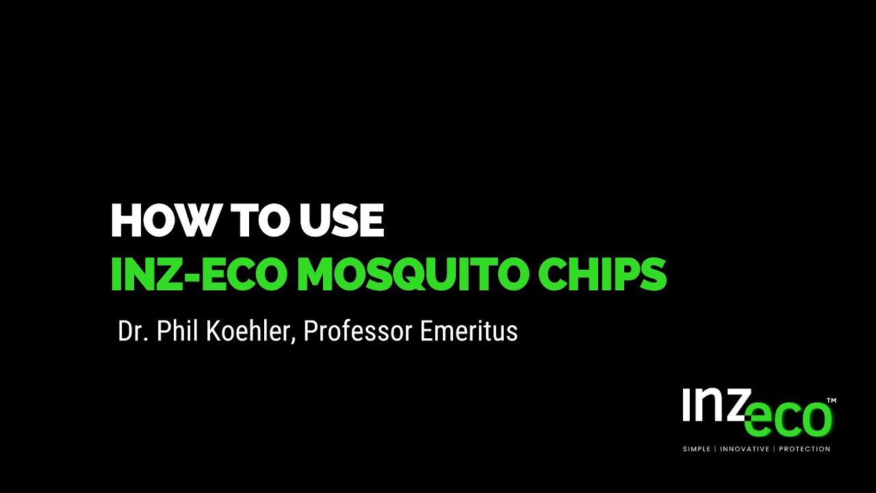 How to Use INZECTO Mosquito Chips - YouTube
