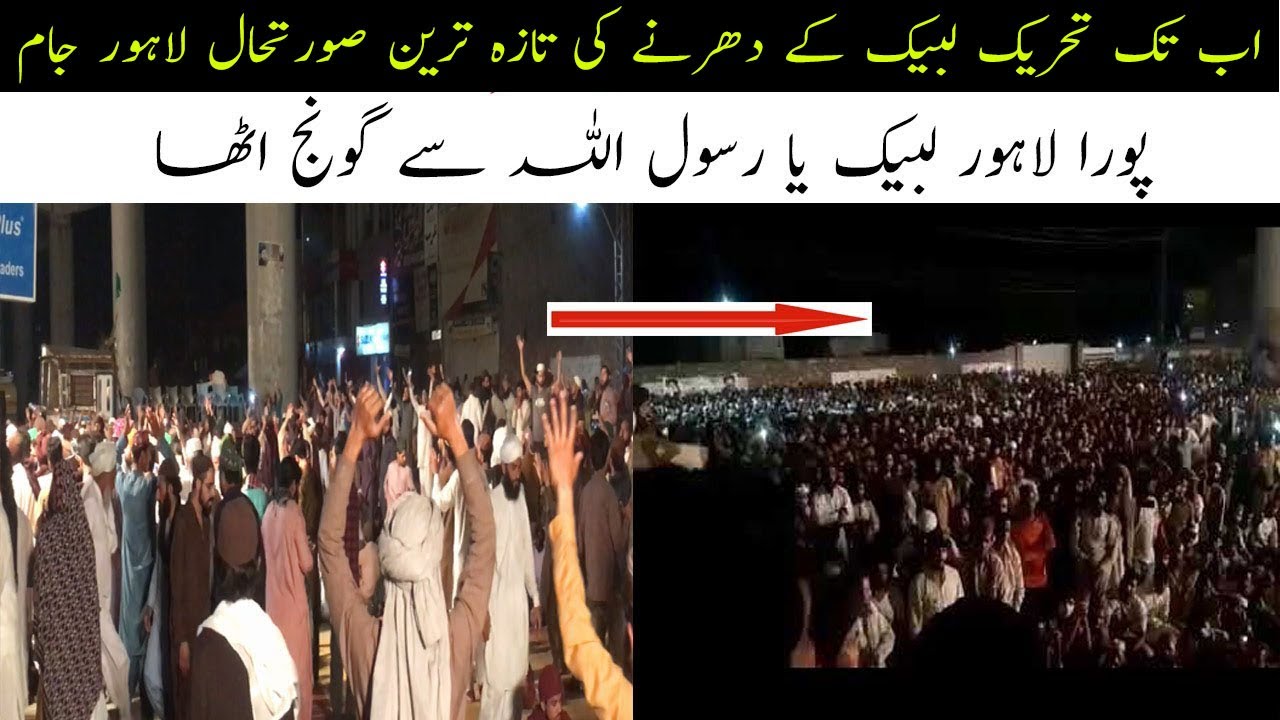 Today Live Coverage TLP Dharna | Long March Preparation | Lahore is ...