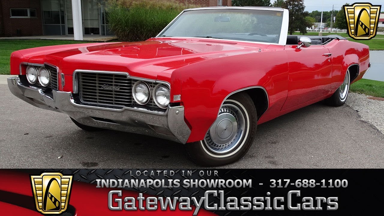 1969 Oldsmobile Delta 88 Gateway Classic Cars Indianapolis-1132 - YouTube