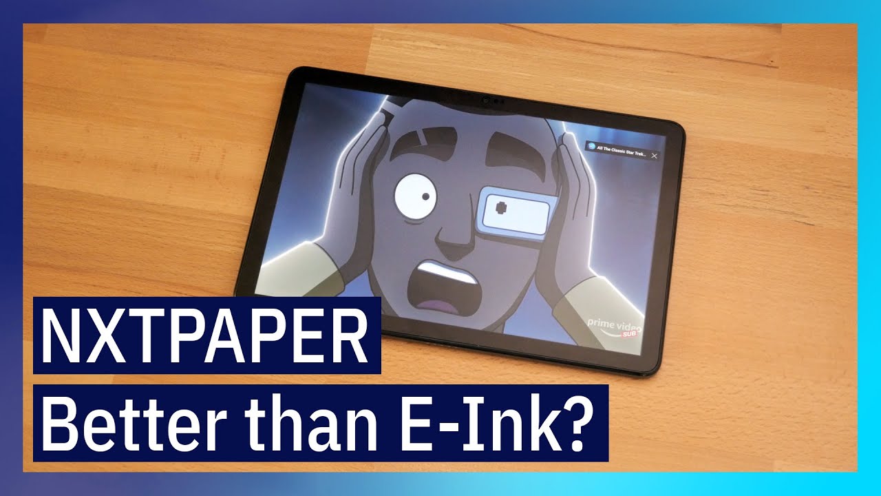 TCL NXTPAPER 10s - Hands-On-Review: Better than E-Ink Kaleido? - YouTube
