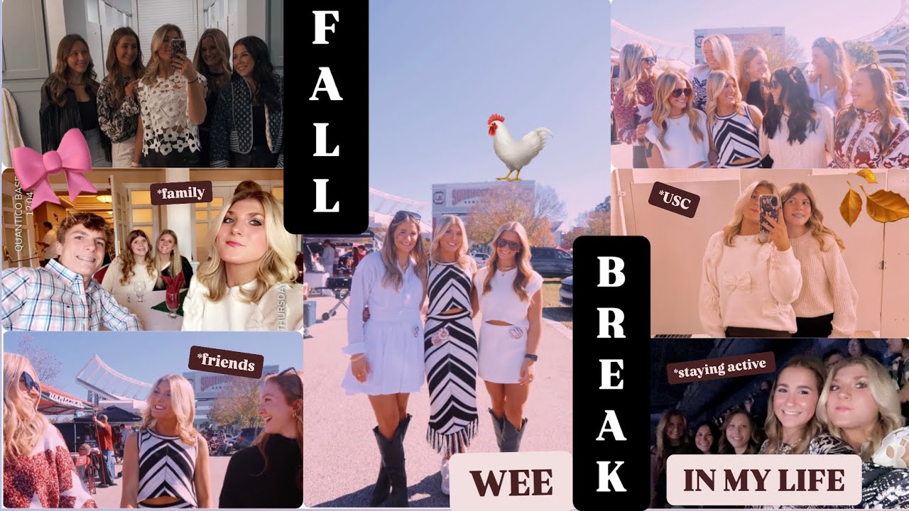 fall break WEEK IN MY LIFE || going to USC, staying active, family ...