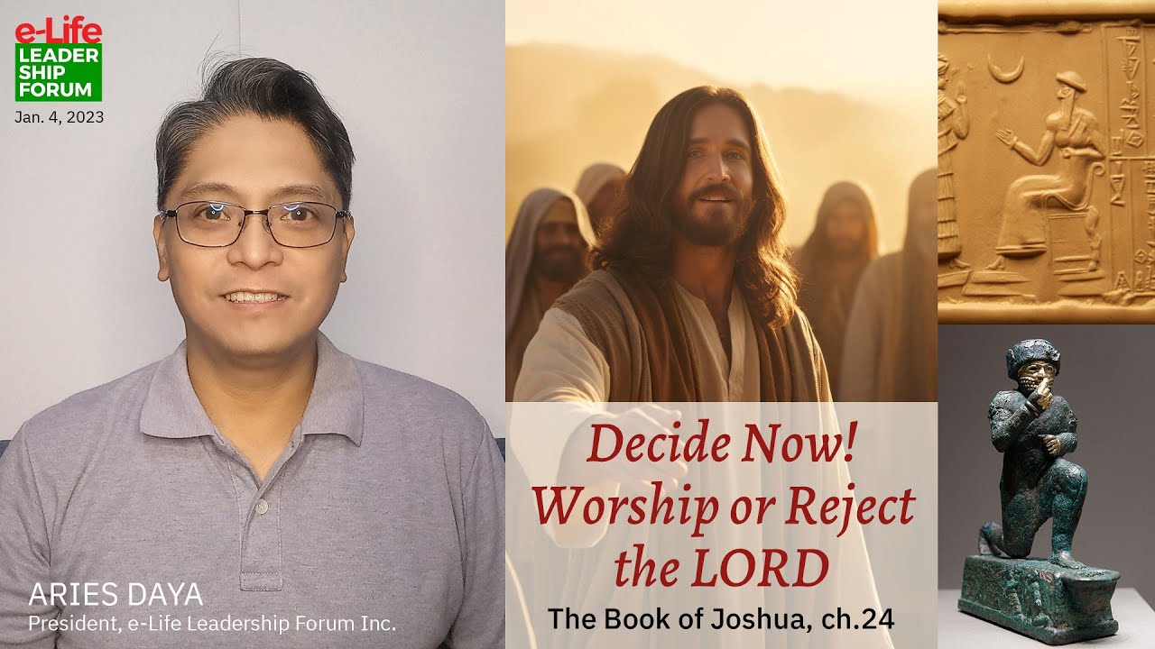 Decide Now: Worship or Reject the LORD - Joshua 24 - YouTube