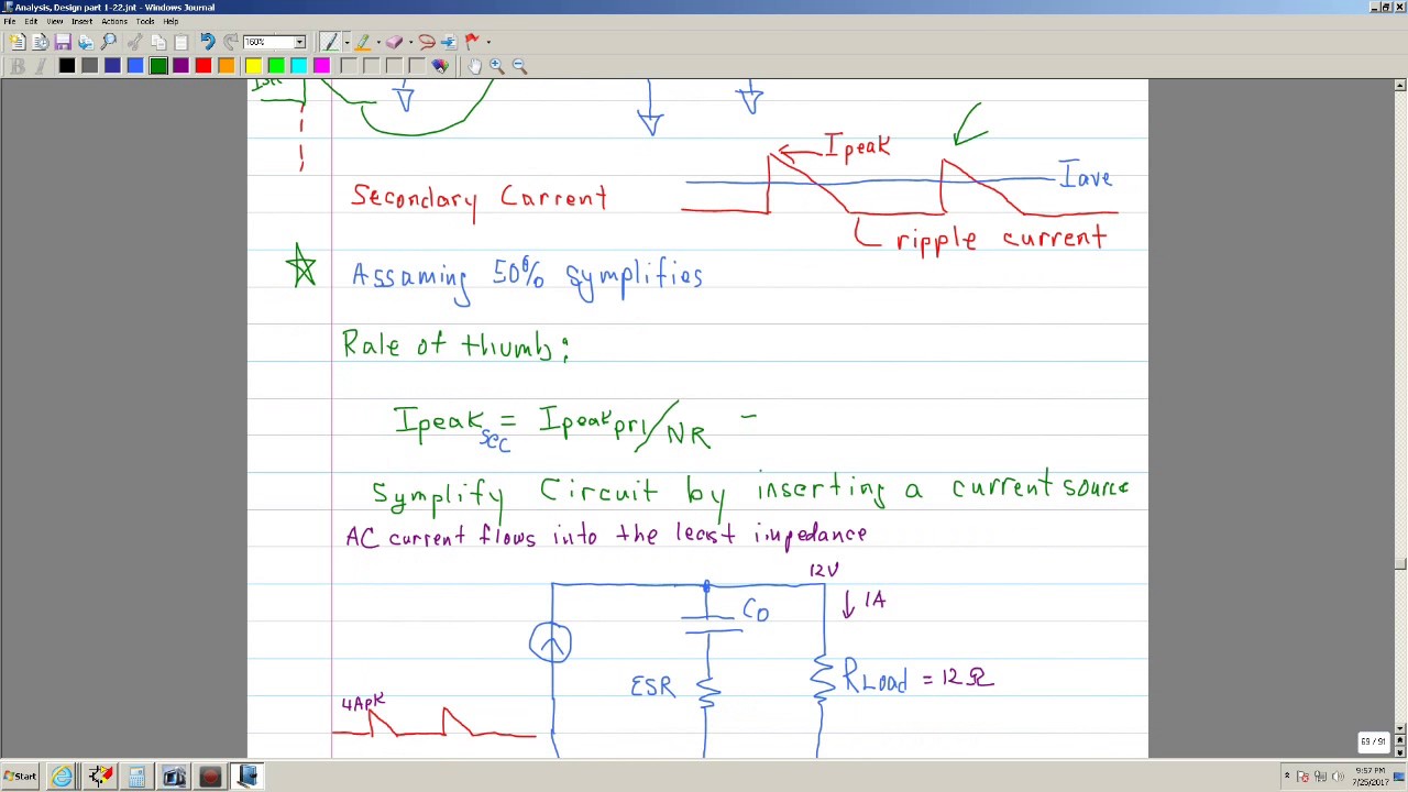 Analysis and design of a Flyback; Part 21 Output capacitance - YouTube