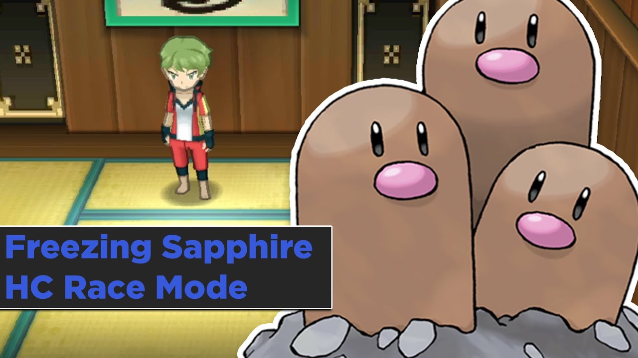 WUT - Pokemon Freezing Sapphire [HC Race Mode] - [12] - YouTube