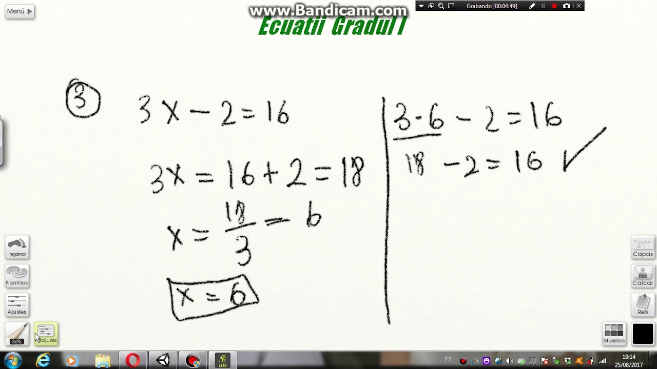 Ecuatii de gradul I - partea 1 - YouTube