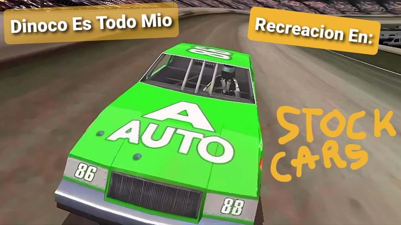 Recreacion De La Escena: Dinoco Es Todo Mio En Stock Cars| Cars 1 - YouTube