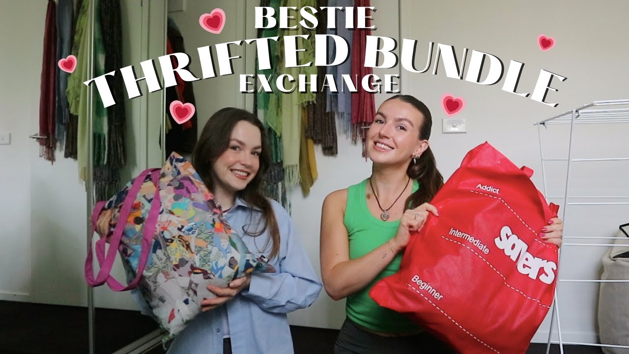 THRIFTED MYSTERY BUNDLE EXCHANGE💕Besties thrifting Pinterest-worthy ...