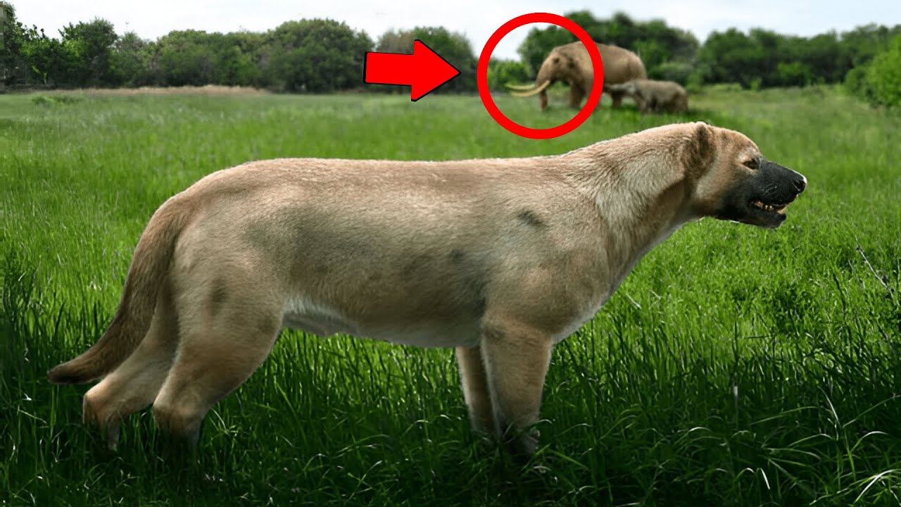 El "perro" extinto Más Grande que jamás ha caminado sobre la Tierra ...