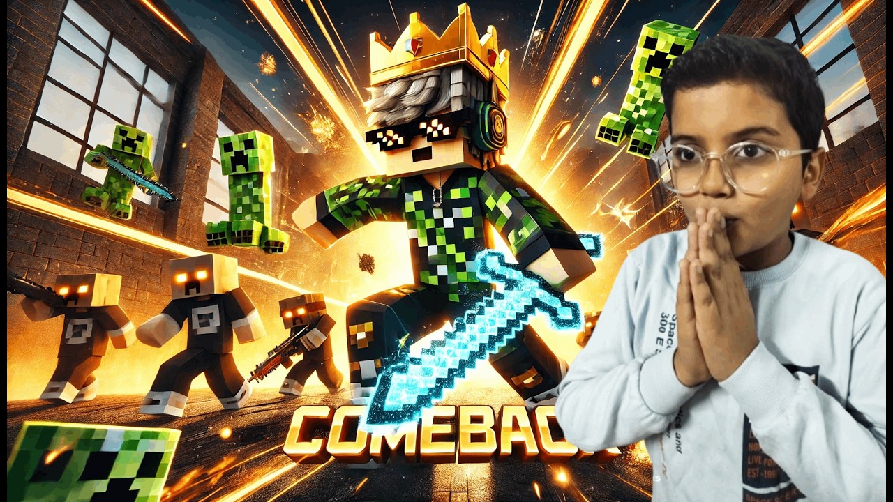 COMEBACK OF An WARRIOR In MINECRAFT BedWars - YouTube