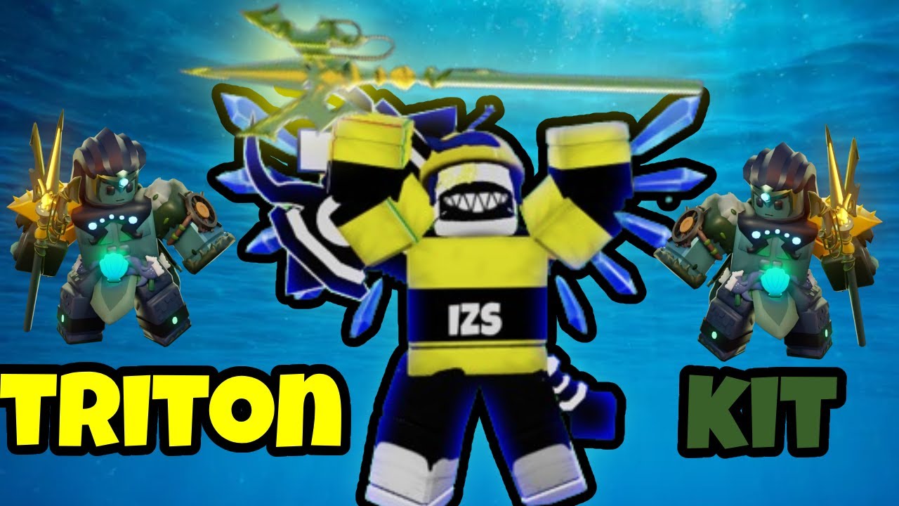 So i Used New TRITON KIT And Its OP... (Roblox Bedwars) - YouTube
