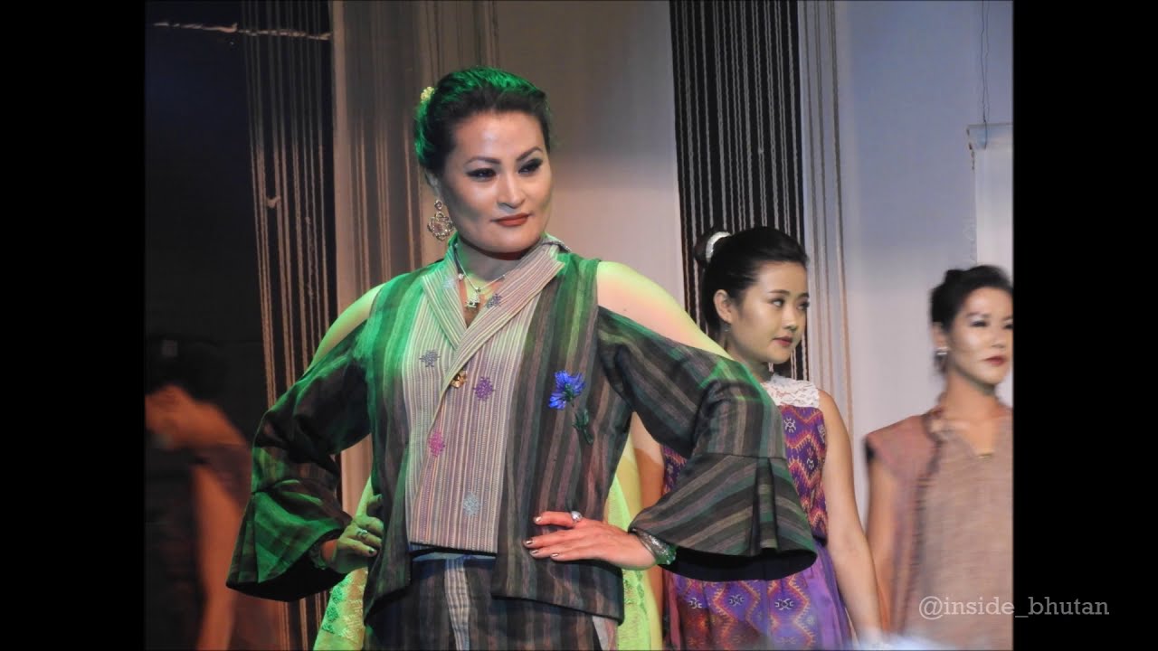 Fashion Show by Actors and actresses during 20th anniversary of Bhutan ...