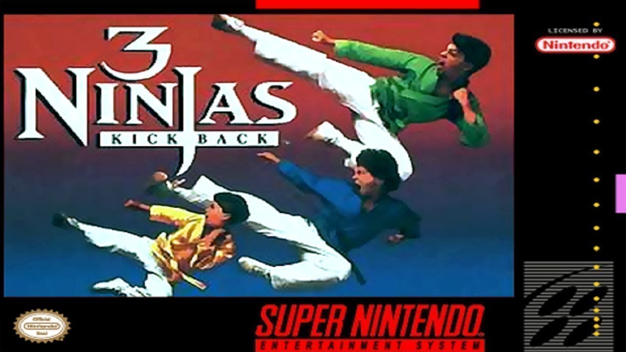 3 Ninjas Kick Back - Snes ( 1994 - Malibu Interactive ) Ending - YouTube